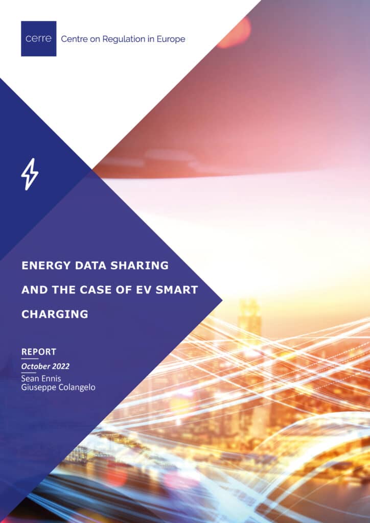 Energy Data Sharing and the Case of EV Smart Charging - CERRE