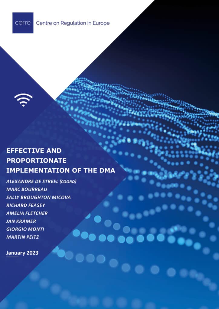 Effective and Proportionate Implementation of the DMA - CERRE